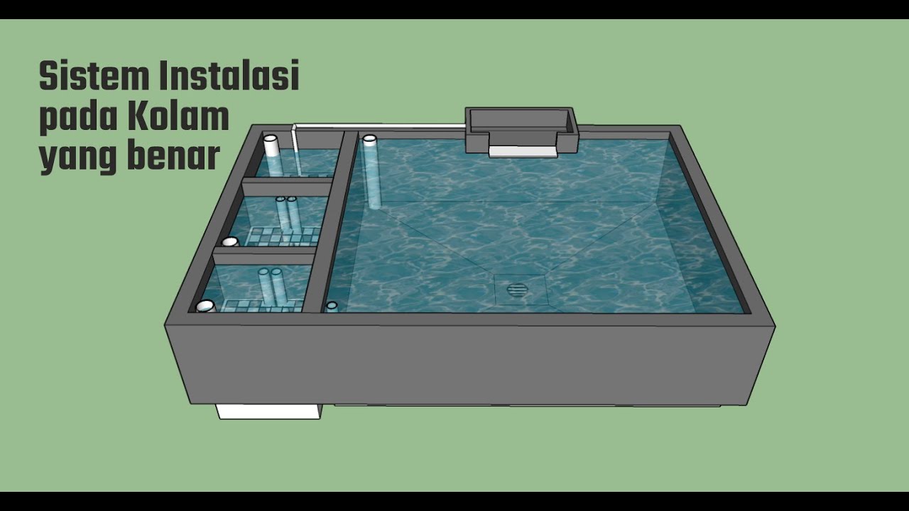 penjelasan pembuatan kolam sirkulasi yang tepat - YouTube
