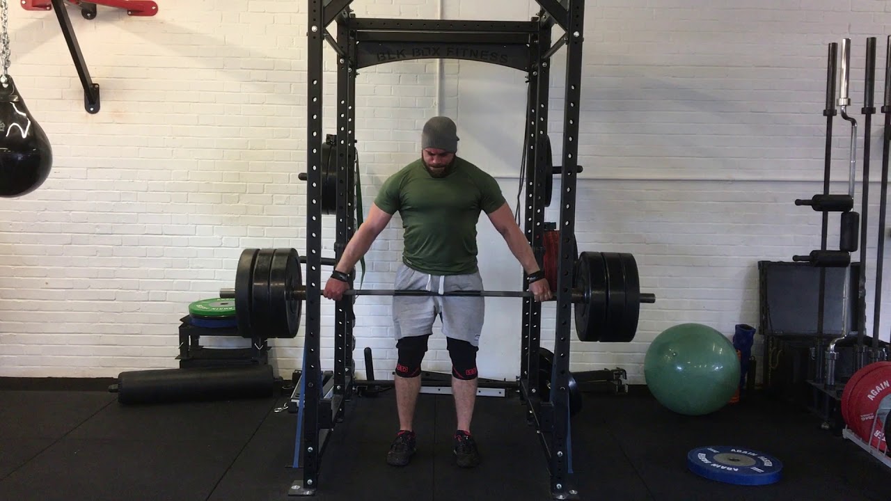 Banded Snatch Grip Deadlift - YouTube