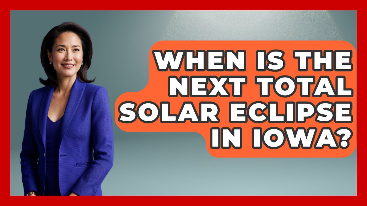 When Is The Next Total Solar Eclipse In Iowa? - The Midwest Guru - YouTube