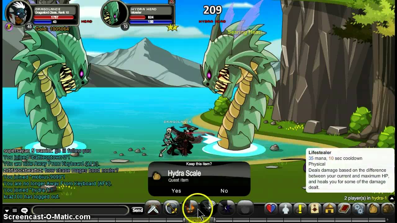 Hydra scale Stack glitch - YouTube
