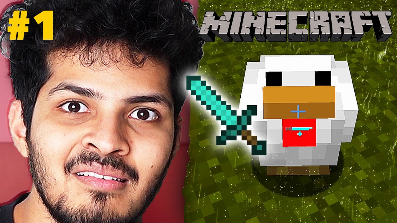 Minecraft, But I Can't Find Coal 😭 (Only chickens) - YouTube