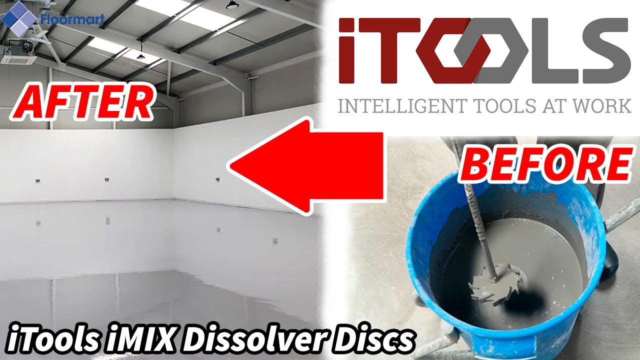 iTools iMIX Dissolver Screed Mixers - YouTube