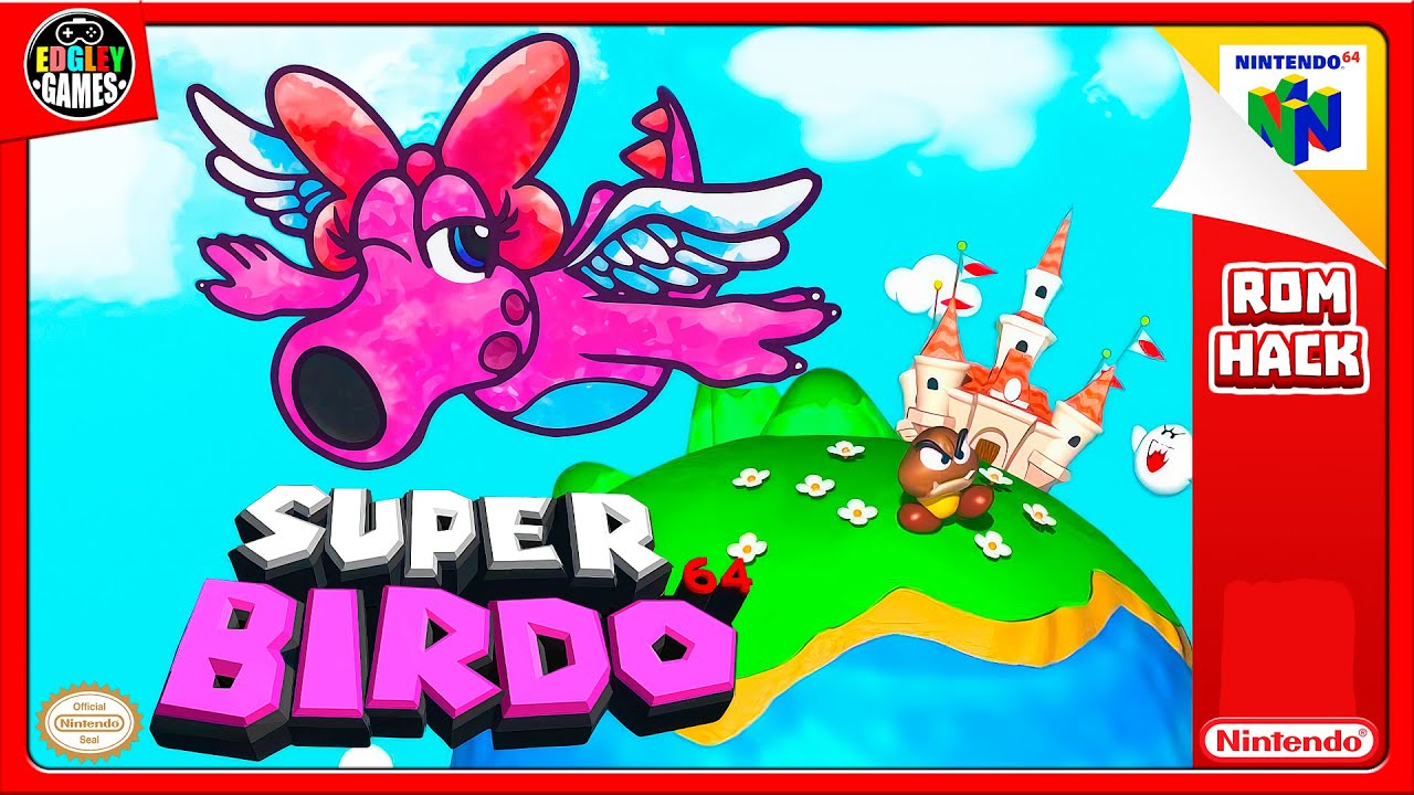 Super Birdo 64 - Mod of Super Mario 64 (N64) 🎮 Let's Play! - YouTube
