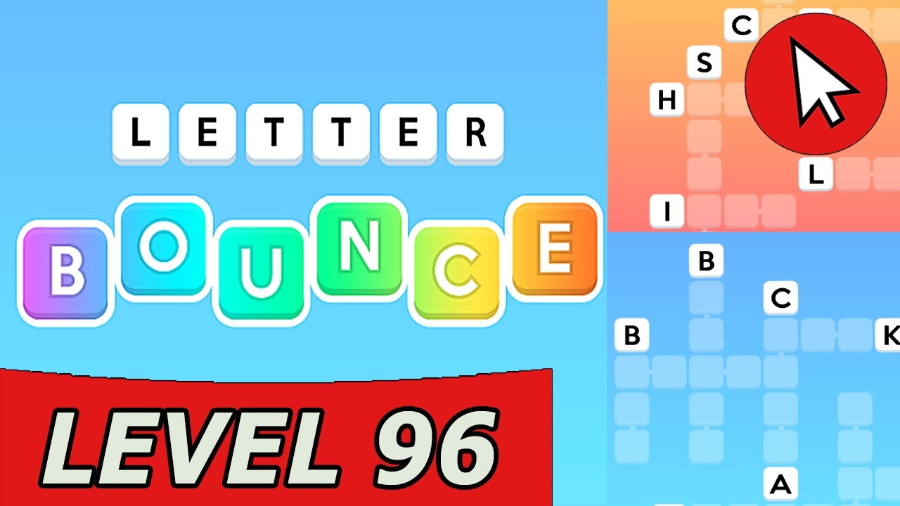 Letter Bounce Level 96 Answers (Animal Groups) - YouTube