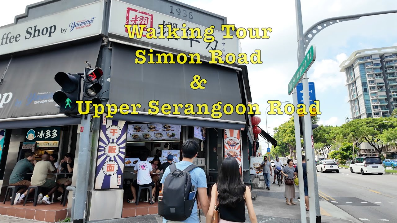 Simon Road & Upper Serangoon Road Walk Tour & Lunch Vlog #singapore # ...