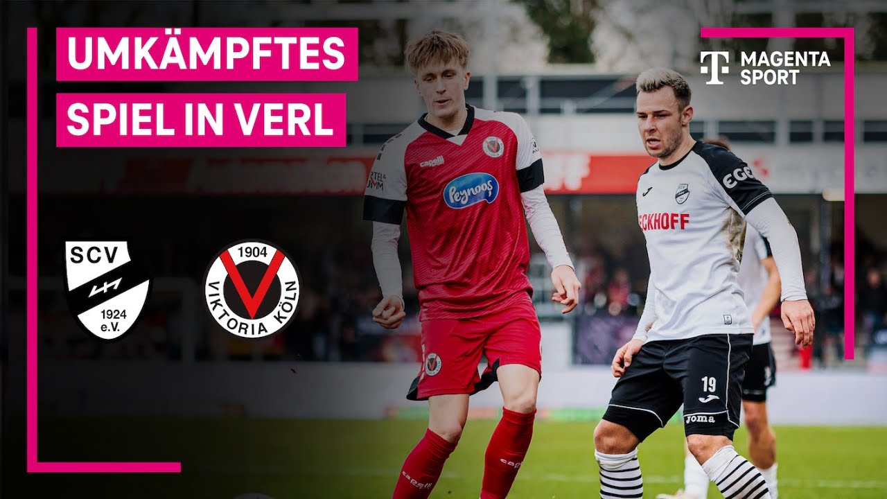 SC Verl - FC Viktoria Köln, Highlights mit Live-Kommentar | 3. Liga ...
