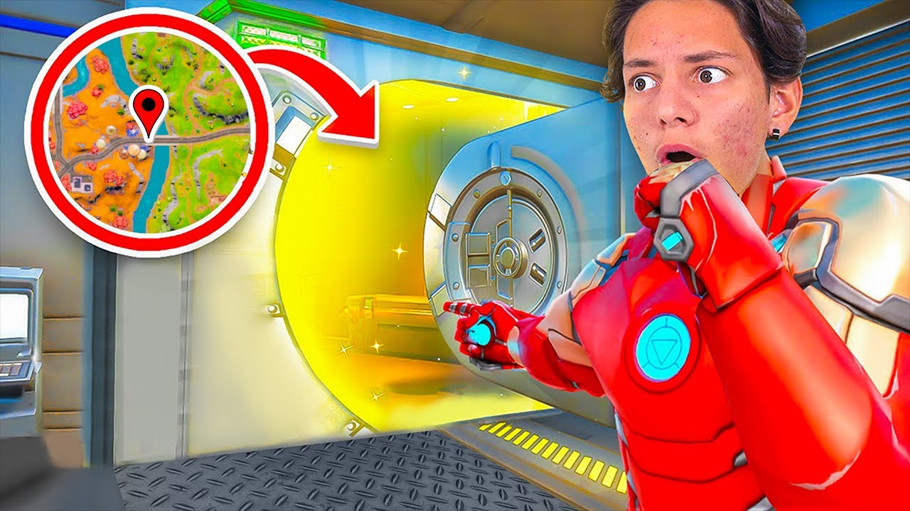 Entro nel NUOVO BUNKER SEGRETO di Fortnite Season 4... - YouTube