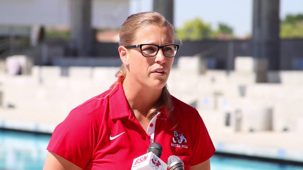 Water Polo Coach Introductory Press Conference - Natalie Benson - YouTube