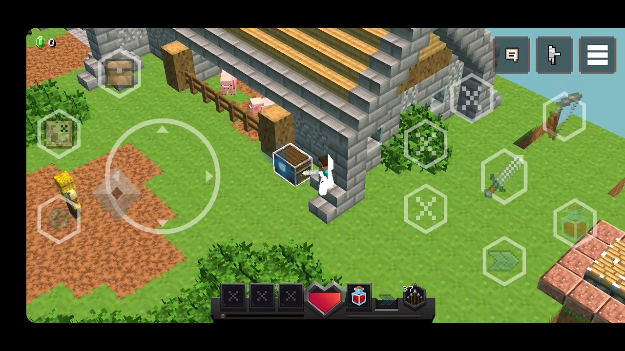 MC DUNGEONS MOBILE GAMEPLAY - YouTube