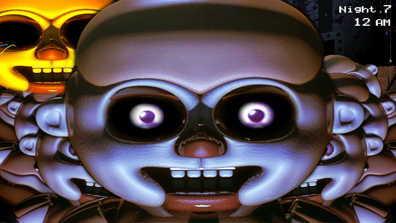 BIDYBAB IN FNAF2 - Let's Play Five Nights at Freddy's 2 Mod (Deutsch ...