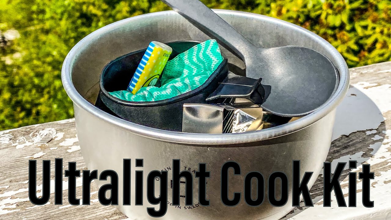 Ultralight Cook Kit for 2022 | Budget Friendly and Efficient - YouTube