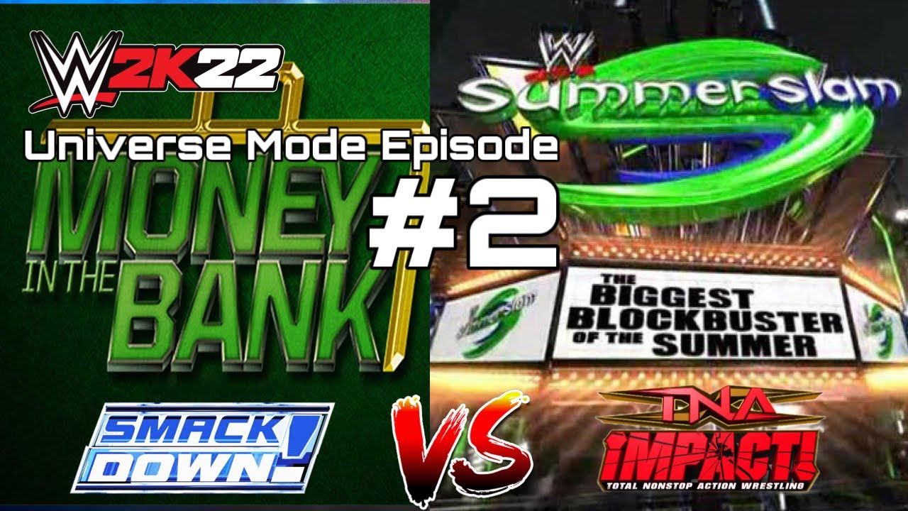 WWE2K22 Universe Mode Episode #2 MITB & Summerslam - YouTube