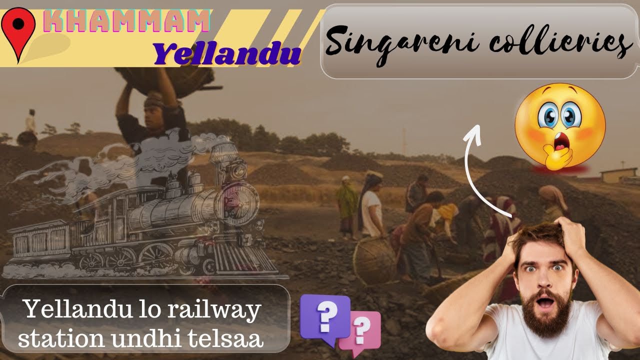 Yellandu Railway Station//Yellandu vlogs/Yellandu Town. - YouTube