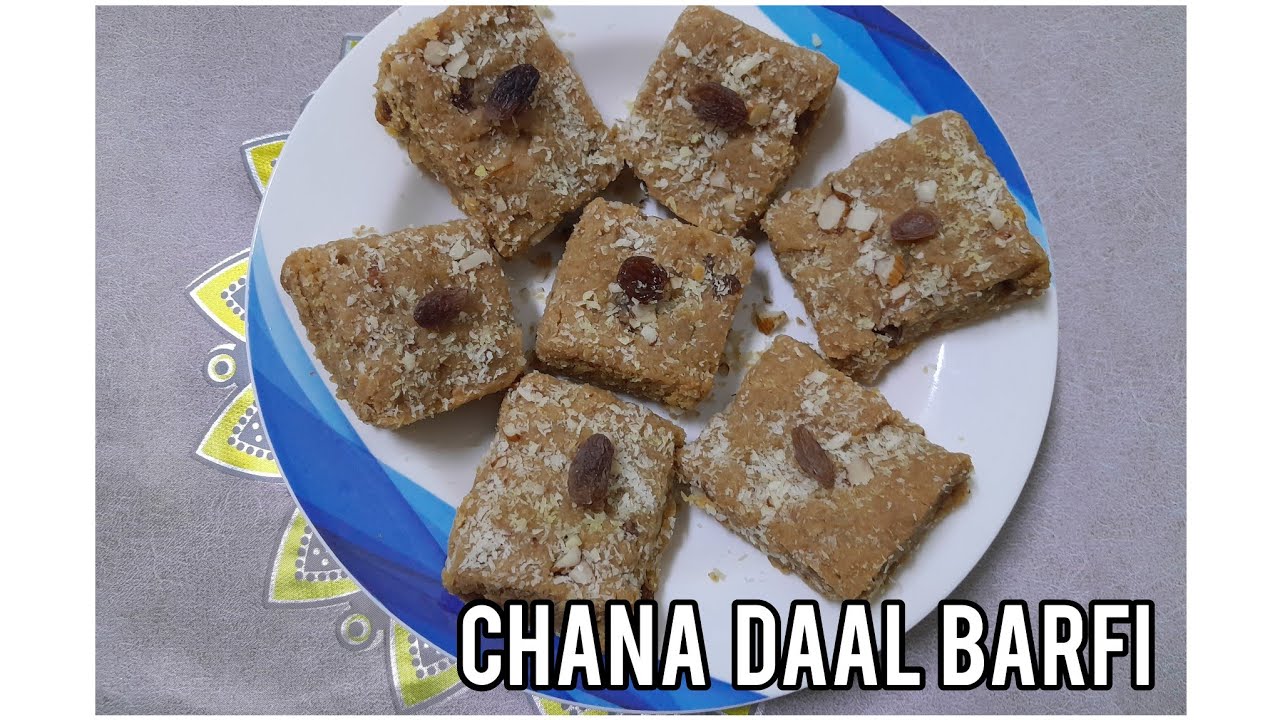 Chana Daal Barfi - YouTube