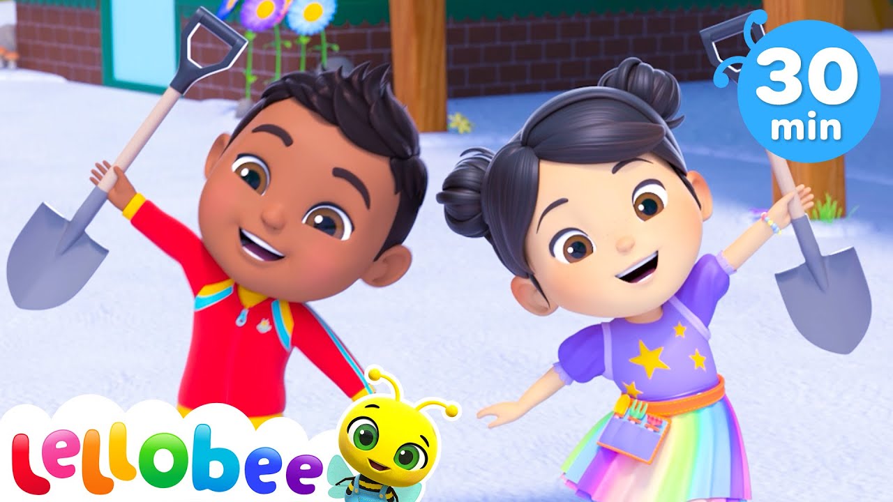 Snow Shuffle | Nursery Rhymes & Kids Songs | Sing Along Songs for Kids ...