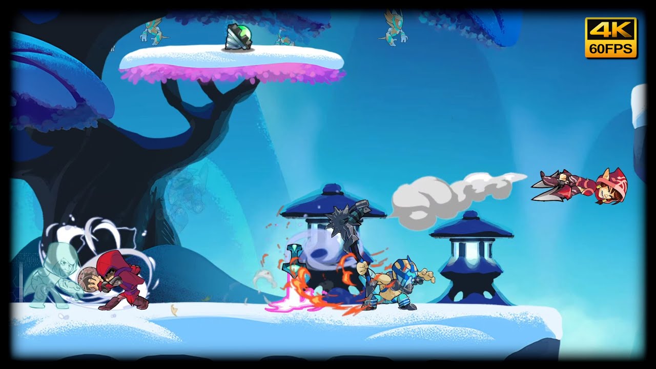 Brawlhalla - Ghost Brawl 2v2 - Gameplay on PS5 - YouTube