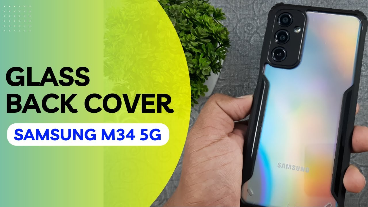Best Glass Back Cover or Case for Samsung M34 5G | Best Glass back ...