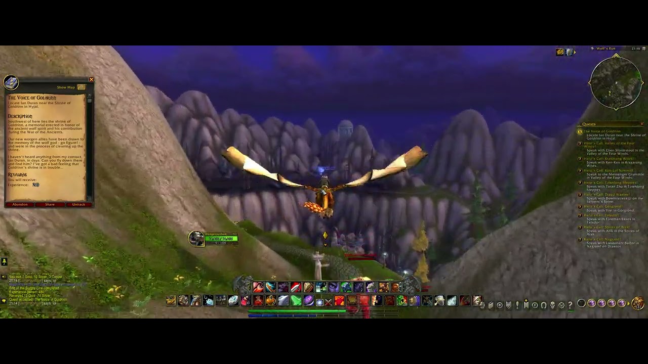 World of Warcraft: The Voice of Goldrinn - Quest ID 25268 (Gameplay ...