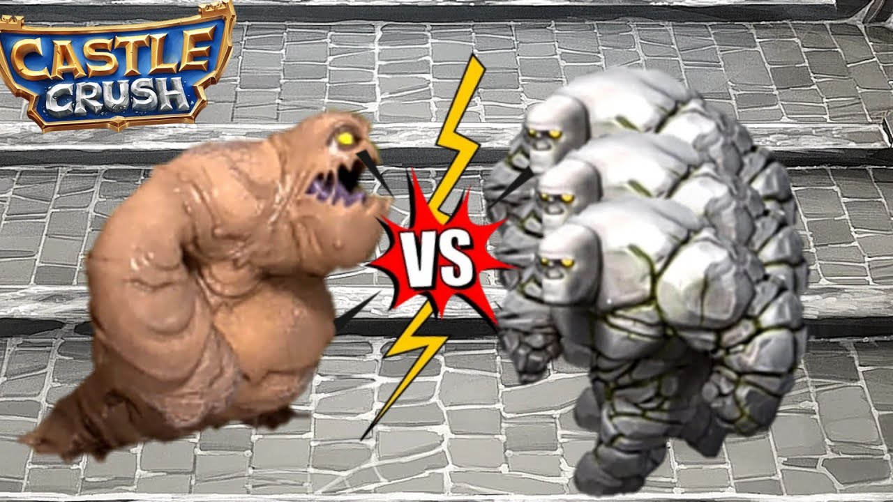 Mud Elements Vs Golem Fight | Castle Crush | Sofia Gaming YT - YouTube