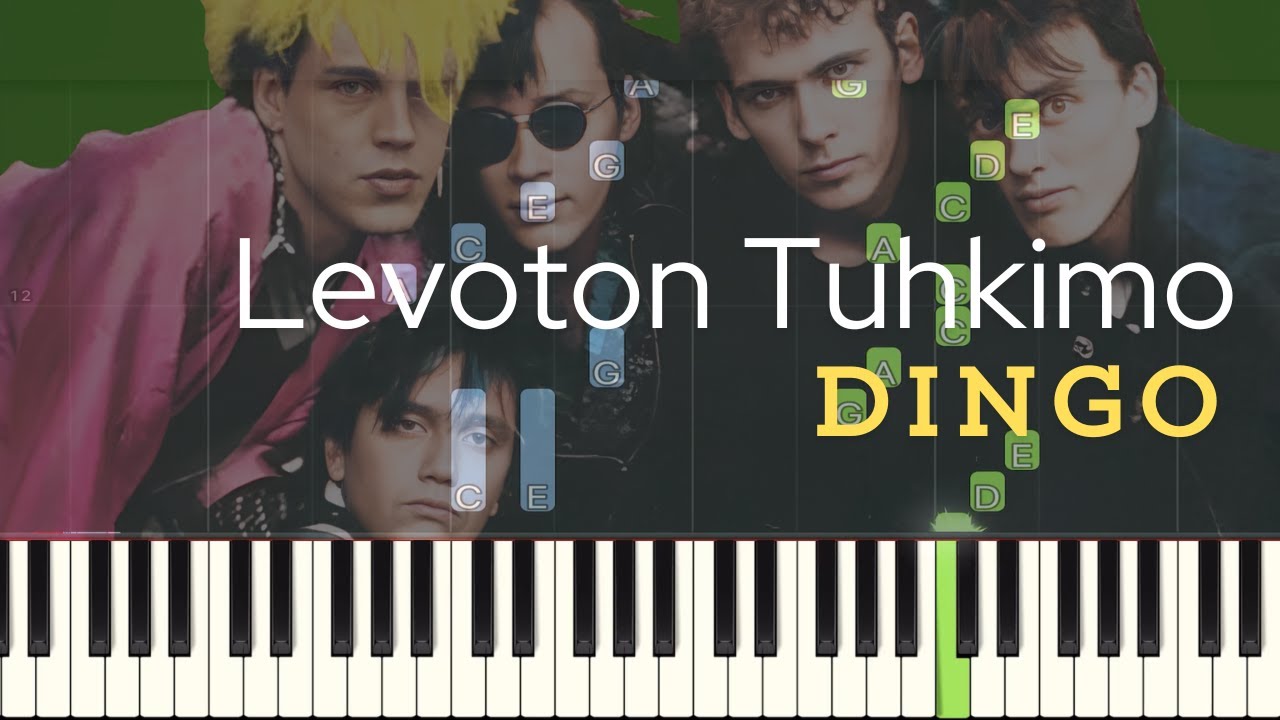 Dingo - Levoton Tuhkimo - Piano tutorial - YouTube