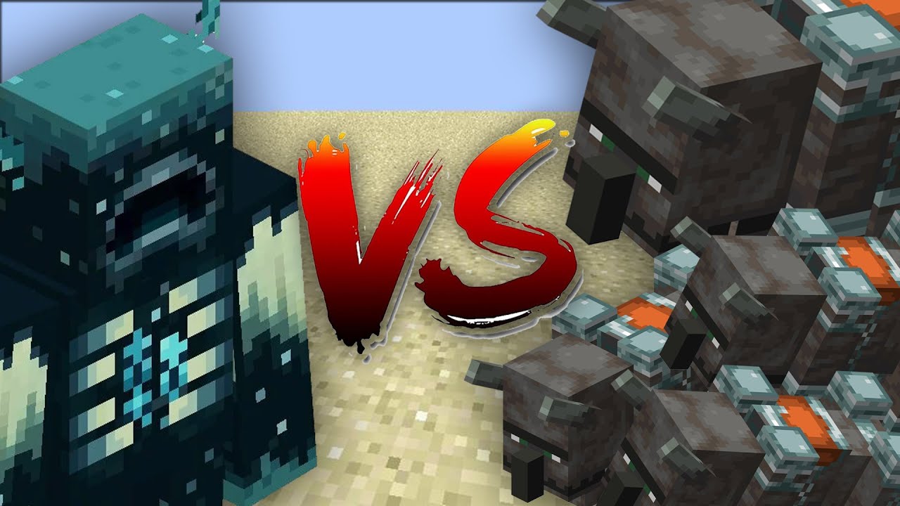 Warden Vs Ravager Army in Minecraft Mob Battle - YouTube