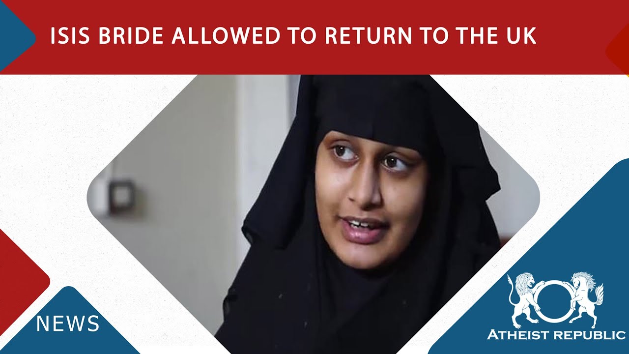 ISIS Bride Allowed to Return to The UK 😲 - YouTube
