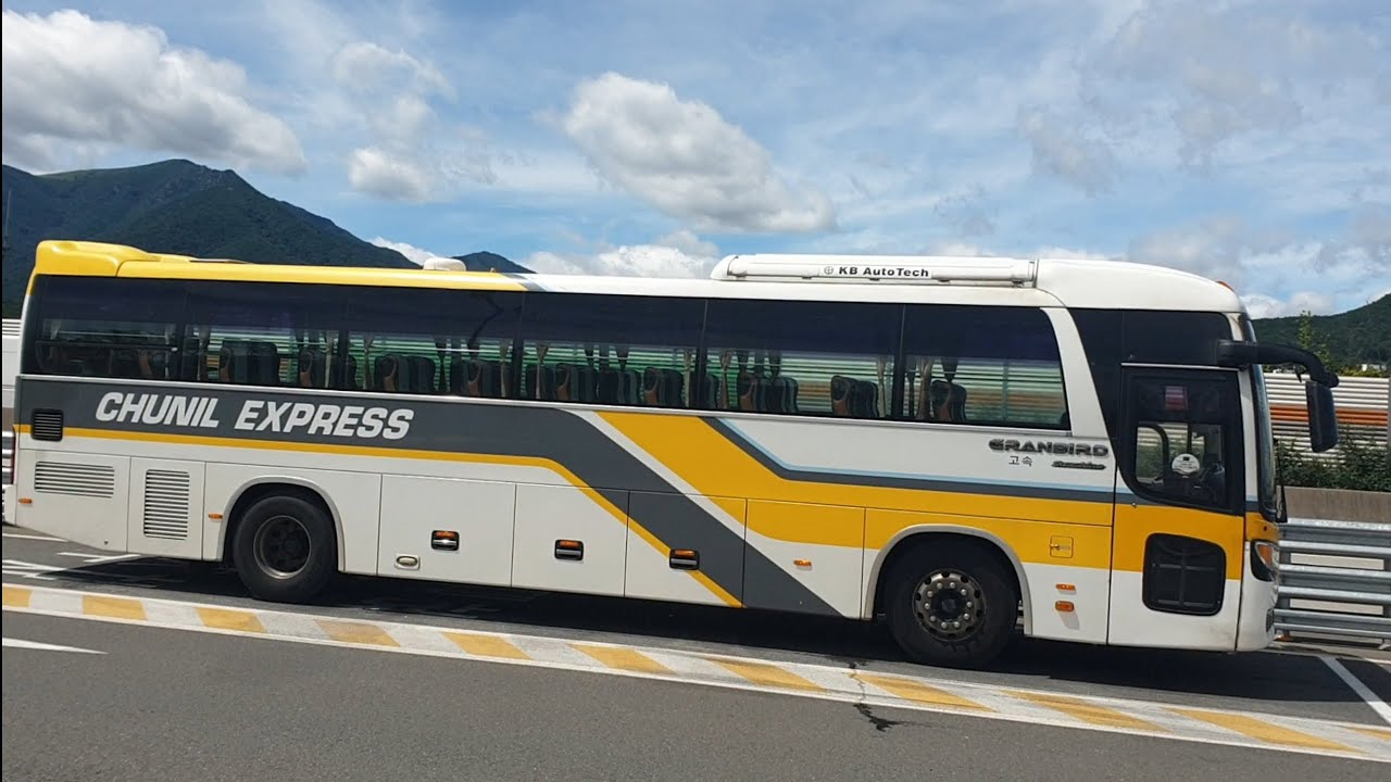 서부산(사상)종합버스터미널/울산고속버스터미널/낙동강구미(환승)휴게소/천일고속/Korea highway express bus ...