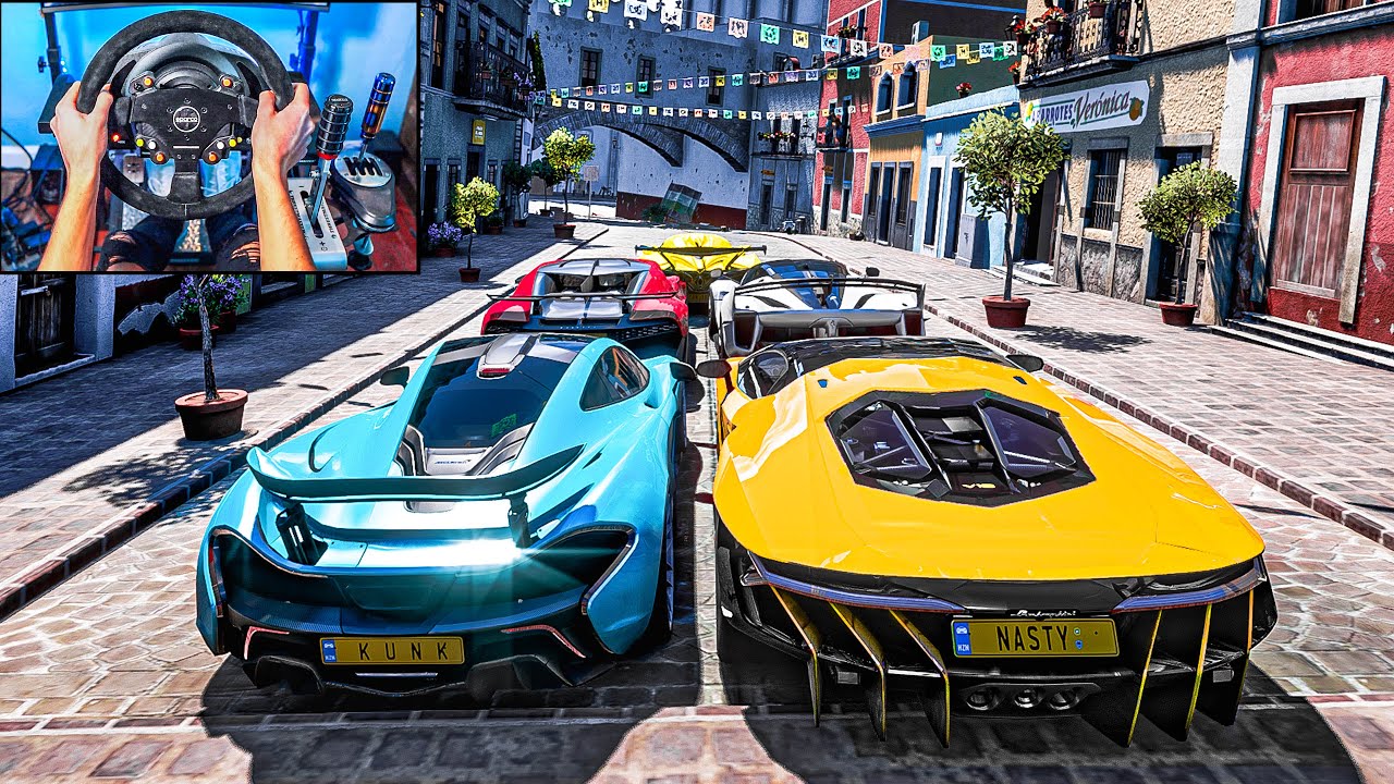 BILLIONAIRE CONVOY - Forza Horizon 5 (Steering Wheel + Shifter ...