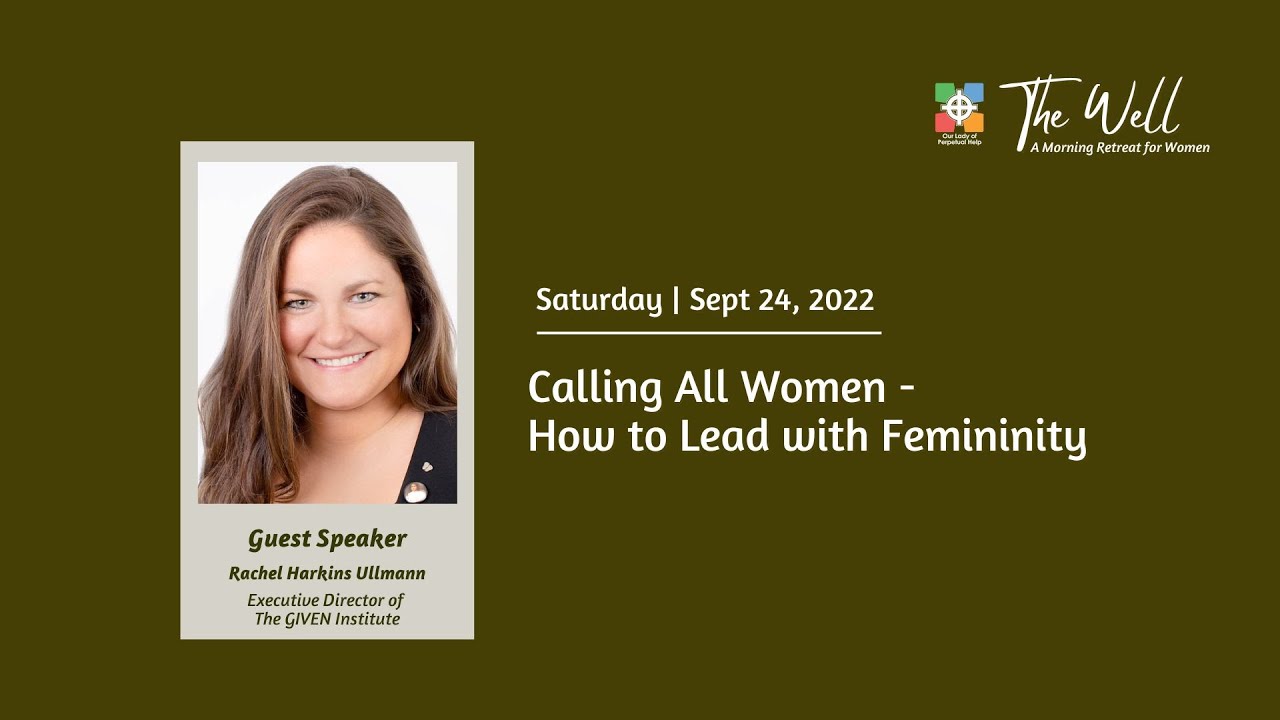 OLPH Ellicott City - The Well Presentation 2022, Rachel Harkins Ullmann ...