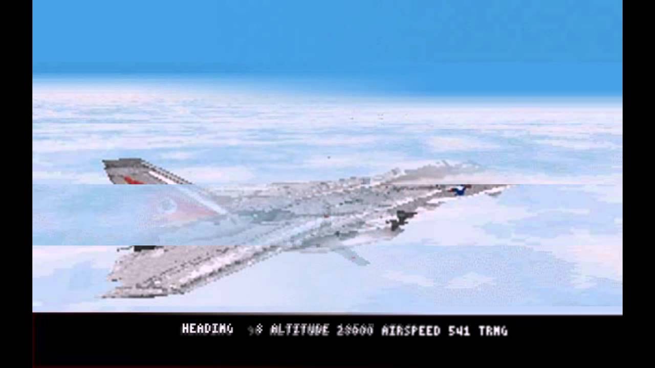 Fleet Defender F 14 Tomcat PC 1994 Gameplay - YouTube