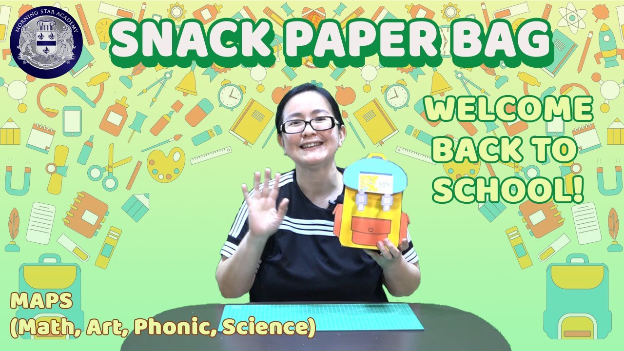SNACK PAPER BAG || MSA MAPS CLASS - YouTube