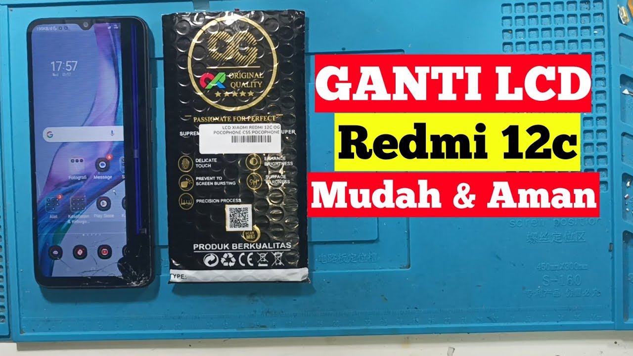 Cara Ganti Lcd Redmi 12c Mudah dan Aman - YouTube