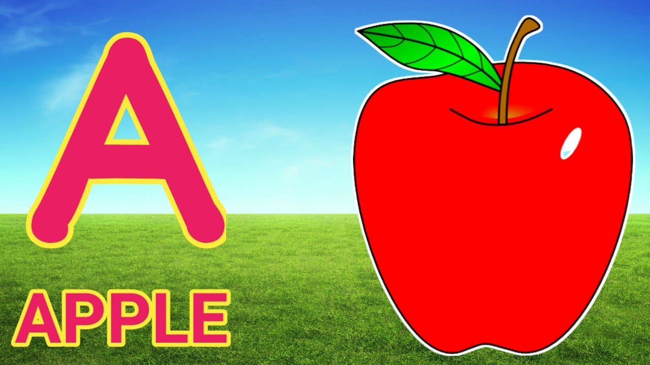 Learn to count | alphabet 🐽 a to z 123 Number,a for apple |ABCD 🐸1 to ...