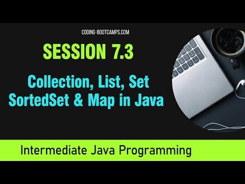 Intermediate Java Programming: Session 7.3 - Collection, List, Set, SortedSet , & Map - YouTube