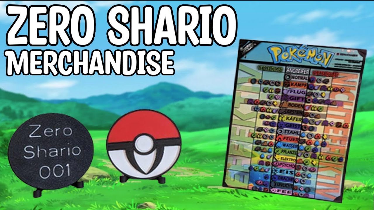 Die Zero Shario Münze | Das erste Merch ist endlich da + Pokemon Typen ...