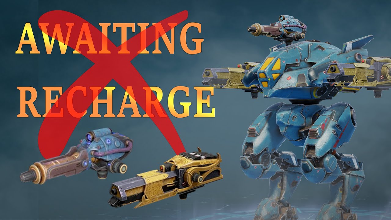 Continuous firing. The best weapon for Hover. War Robots. - YouTube