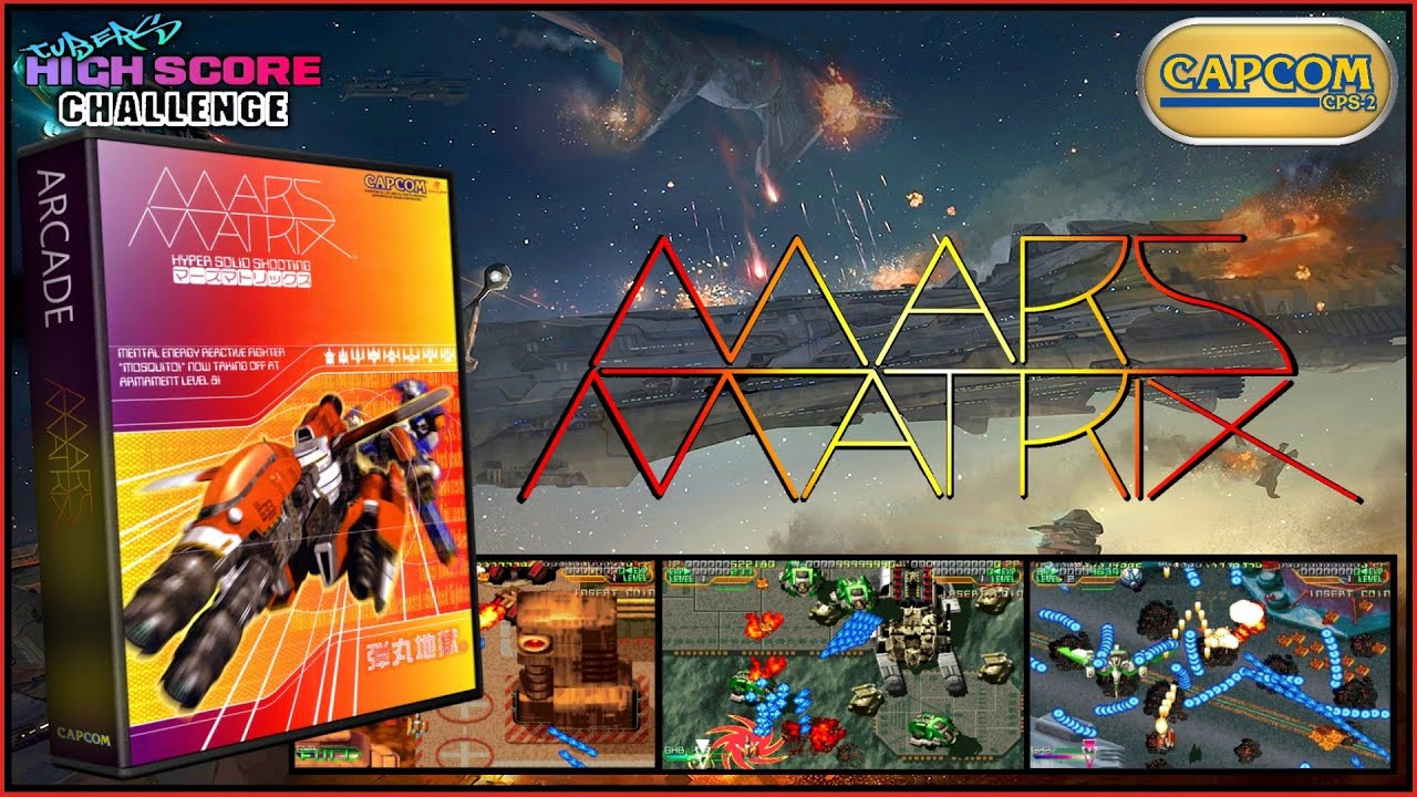 Mars Matrix by Capcom/Takumi (Tuber's High Score Challenge) - YouTube