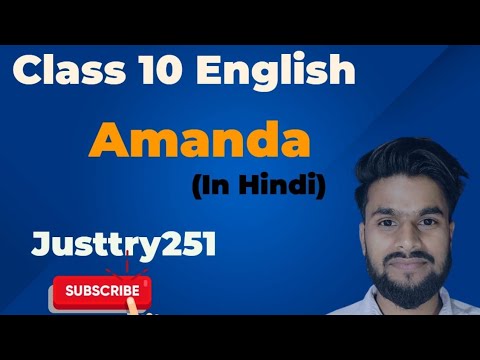 Amanda Class 10 English | Amanda Poem |Amanda questions answer - YouTube