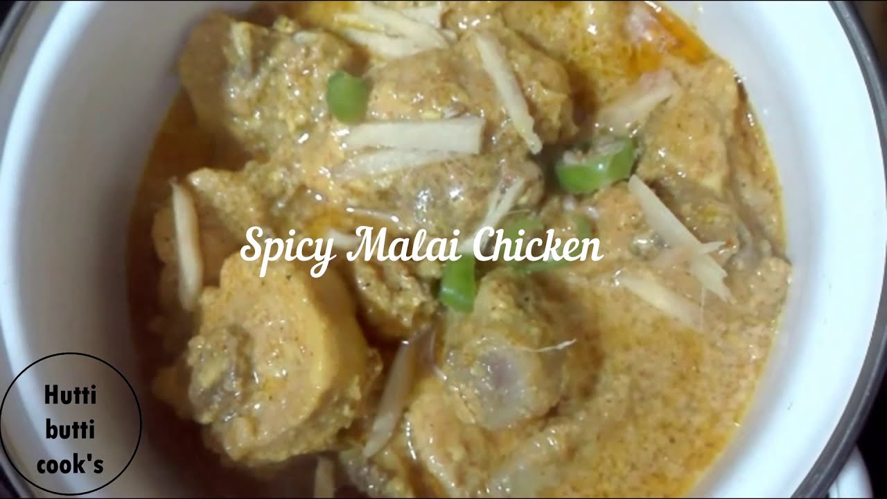 Spicy Malai Chicken - YouTube