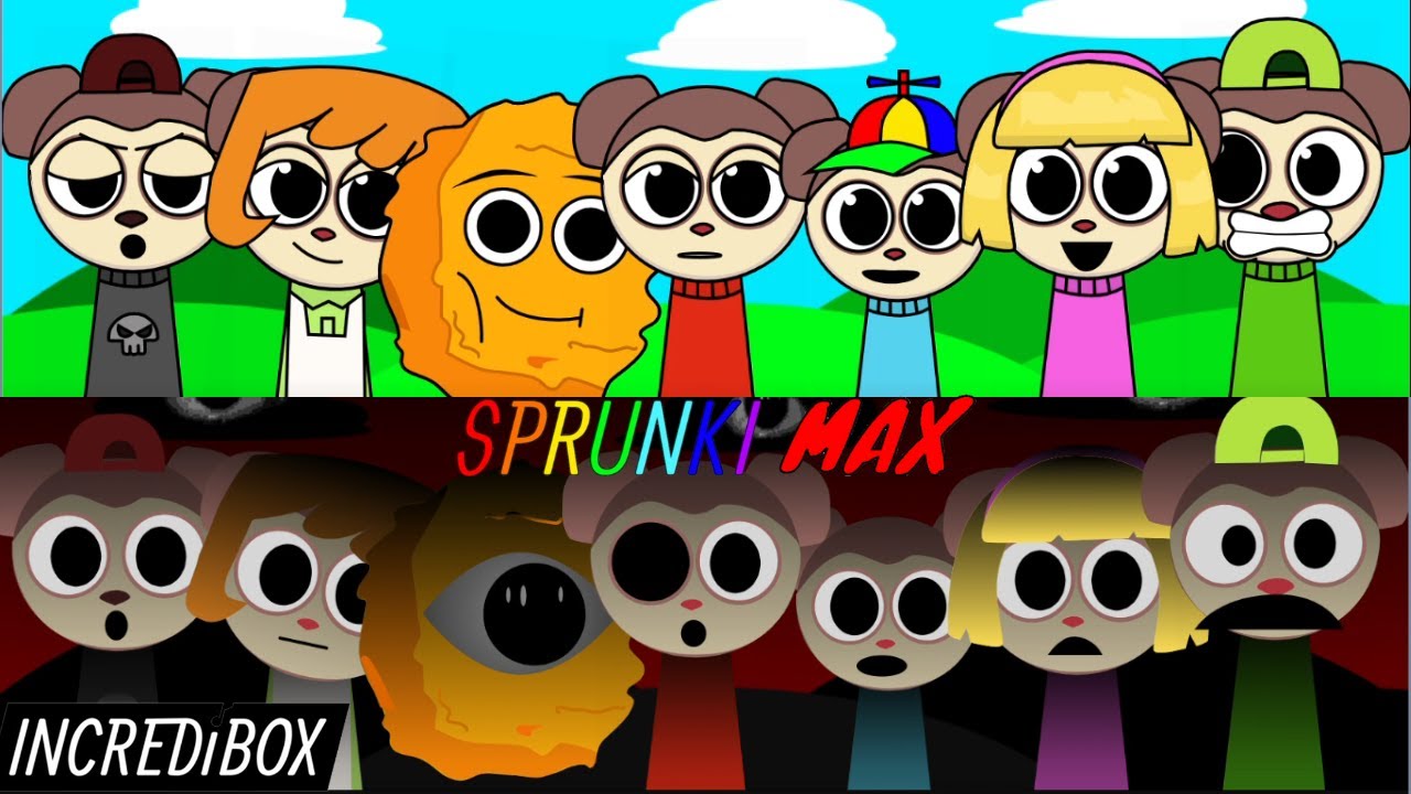"Incredibox Sprunki" but with Max Design Pro Characters (Fun & Horror ...