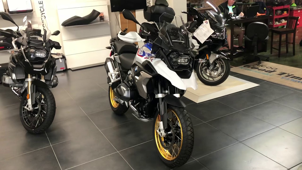 BMW 2020 R1250GS HP color - YouTube