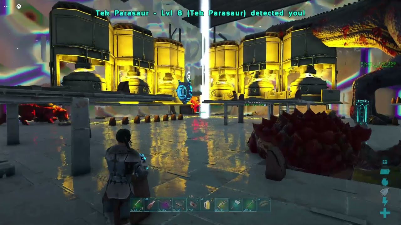 Racer Bombing a Gen base {Ark Official PVP} - YouTube