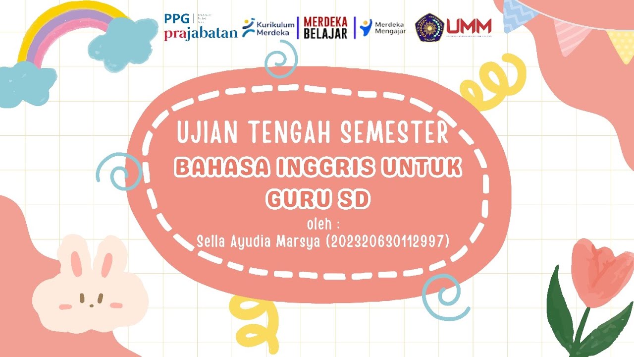UTS Bahasa Inggris untuk Guru SD - Reflection - PPG Prajabatan 2024 - YouTube