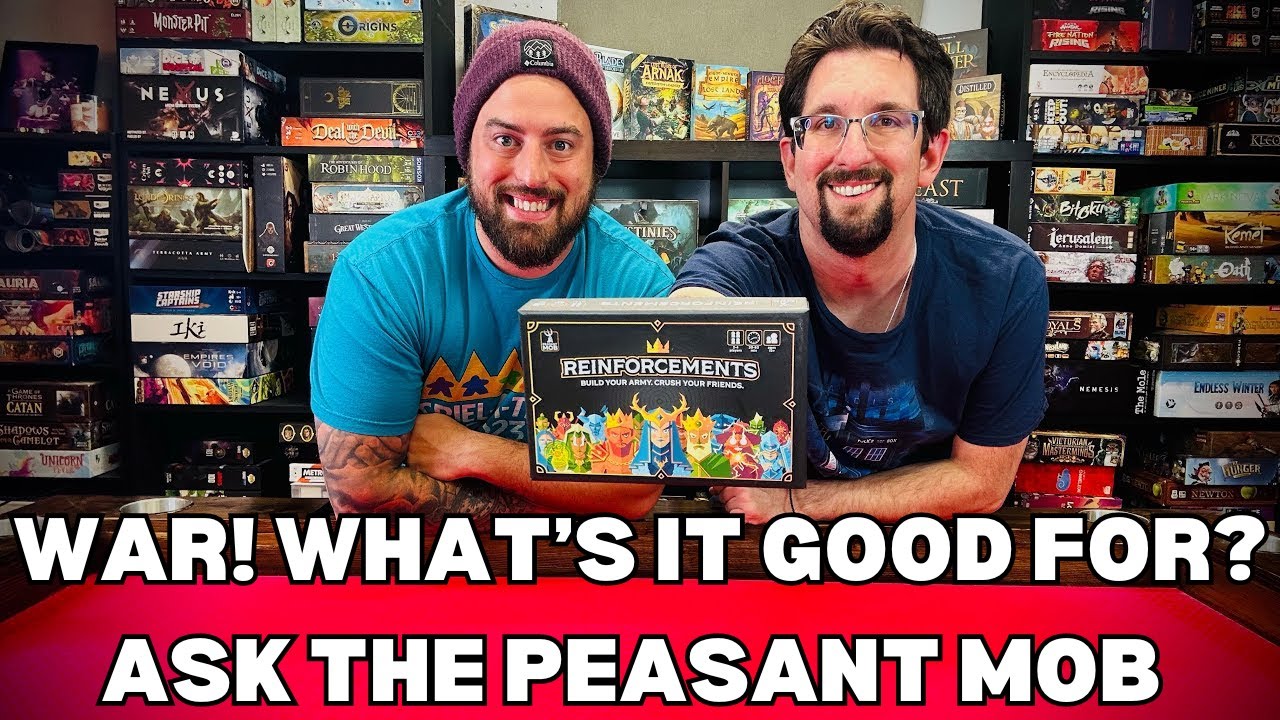 Reinforcements Card Game Review - First Impression - Kickstarter ...