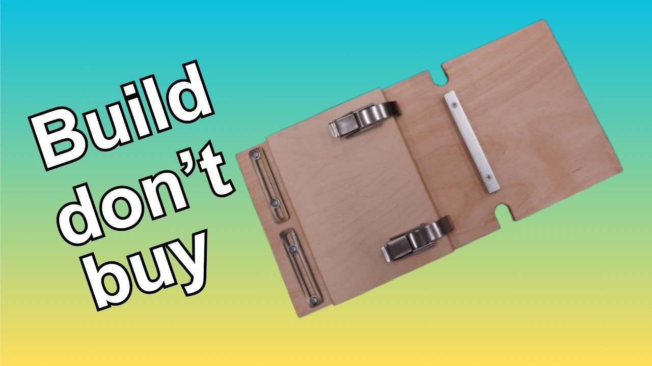 Make a Universal Track Saw Square for Under $20! - YouTube