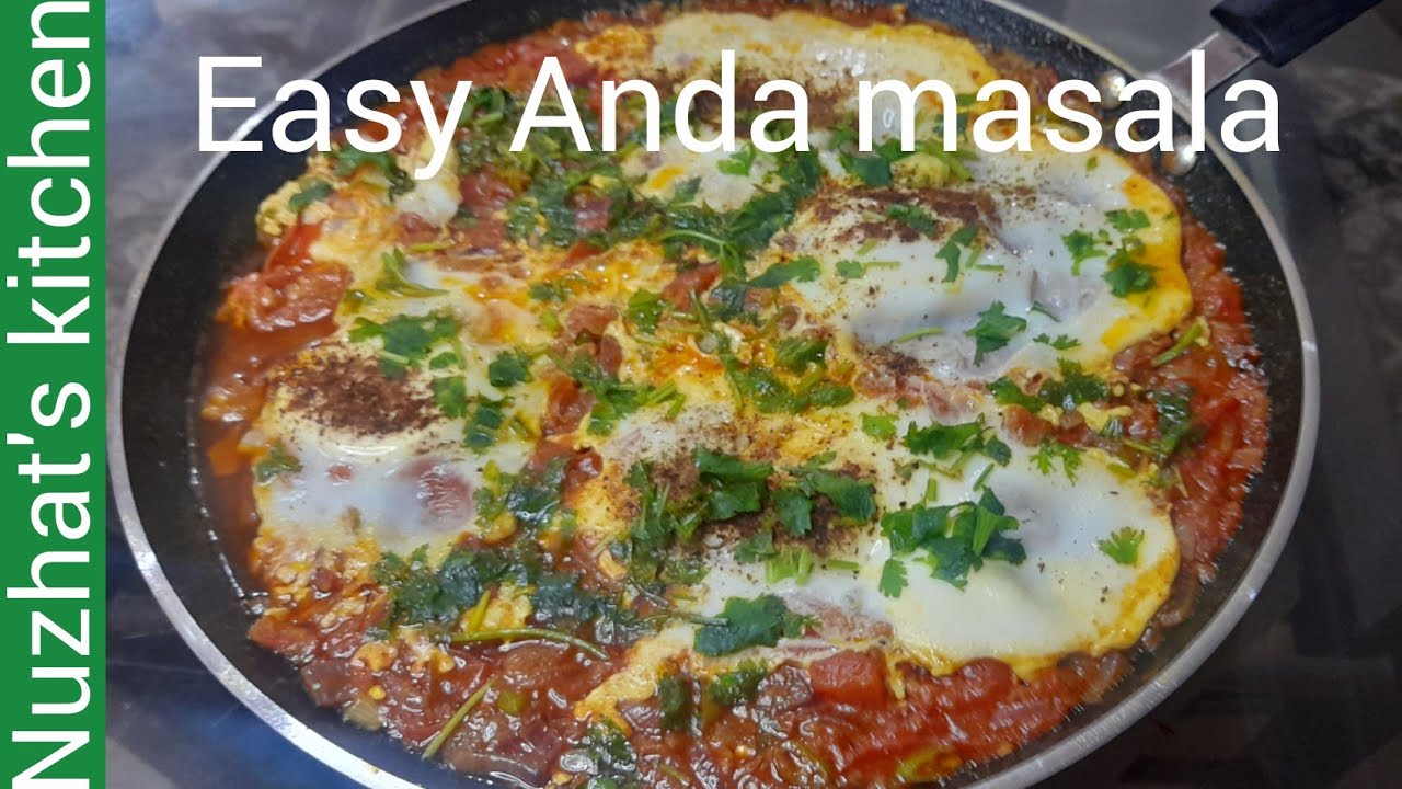 Easy anda masala recipe by Nuzhat's kitchen routine - YouTube
