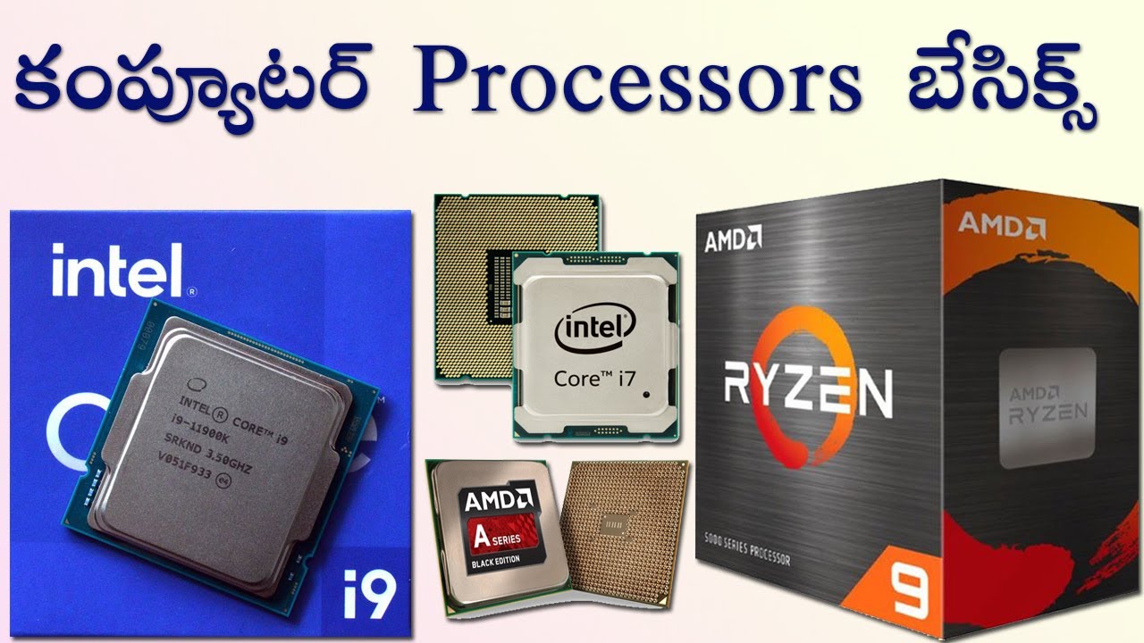 Computer Processors basics Explained in Telugu# - YouTube