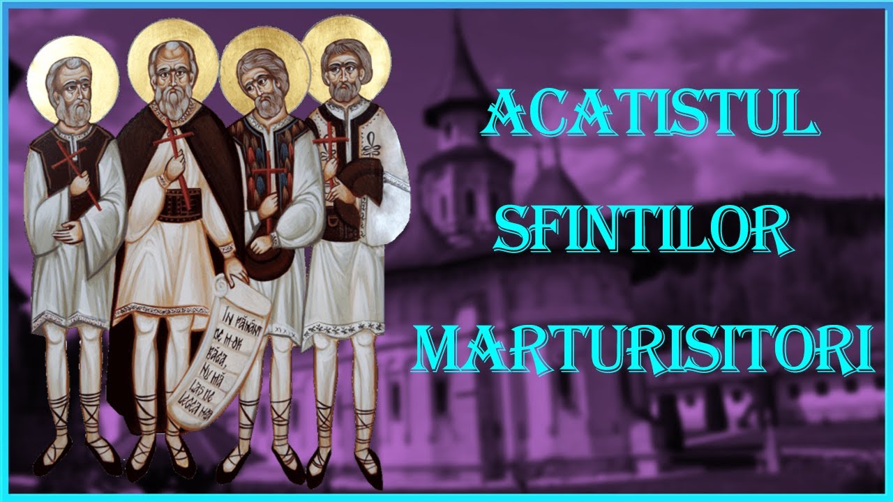 Acatistul Sfintilor Marturisitori Marian Moise - YouTube