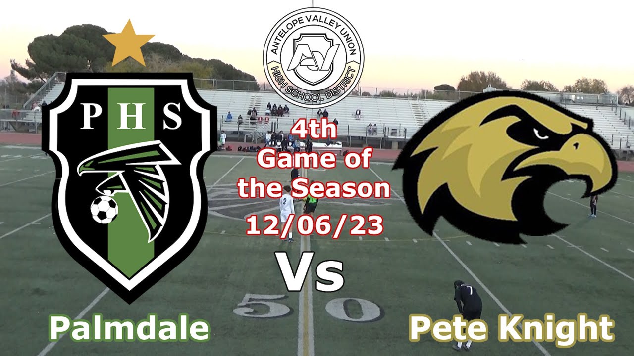 December 6, 2023 - Palmdale Highschool vs Pete Knight Highschool - Game ...