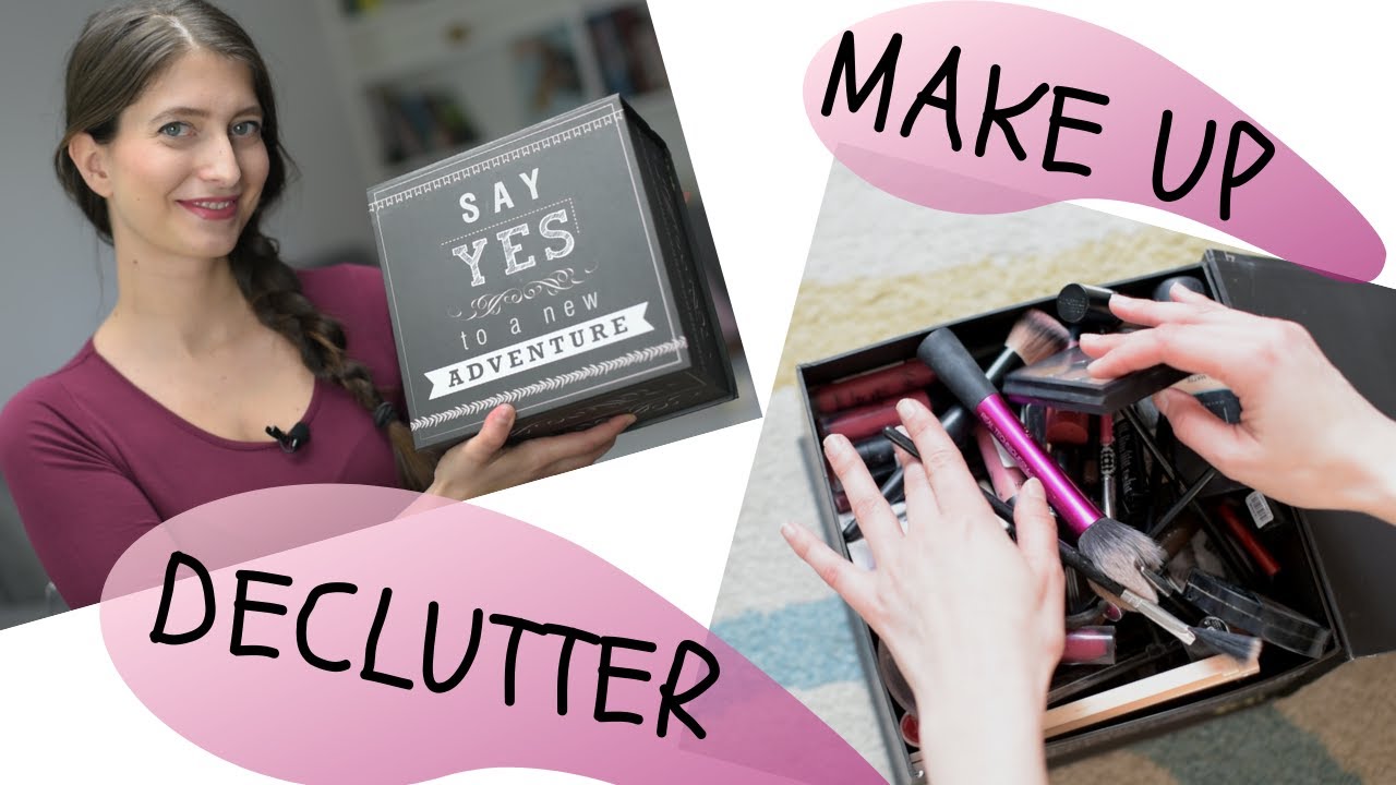 MAKE UP DECLUTTER - YouTube